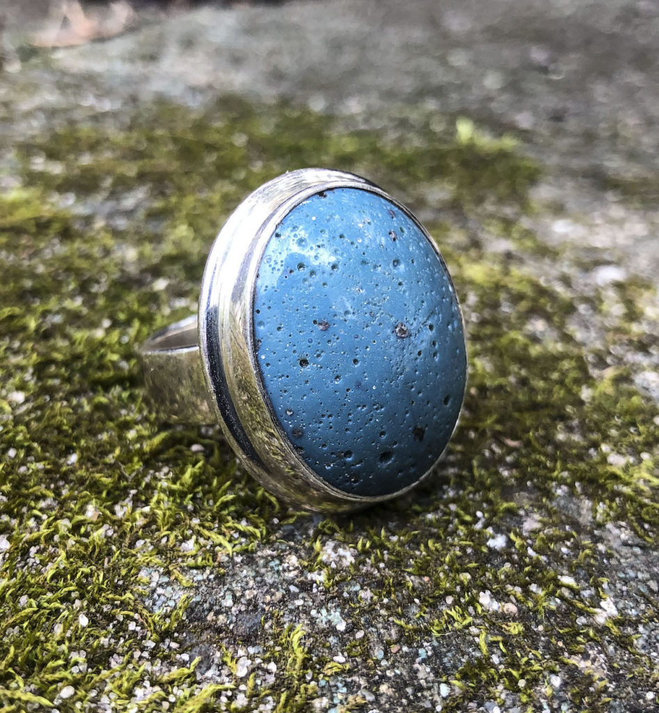 Oval Leland Blue Ring - Becky Thatcher Designs