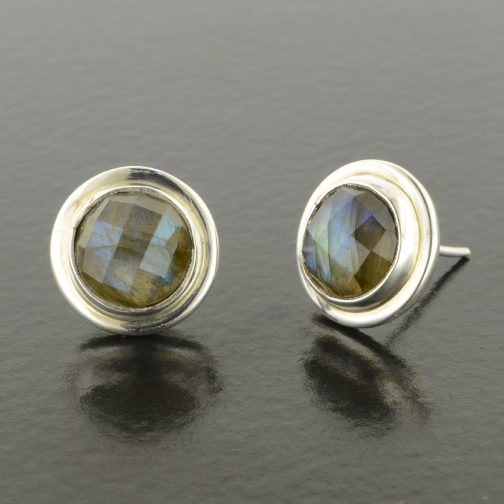 Gemstone Stud Earrings - Becky Thatcher Designs