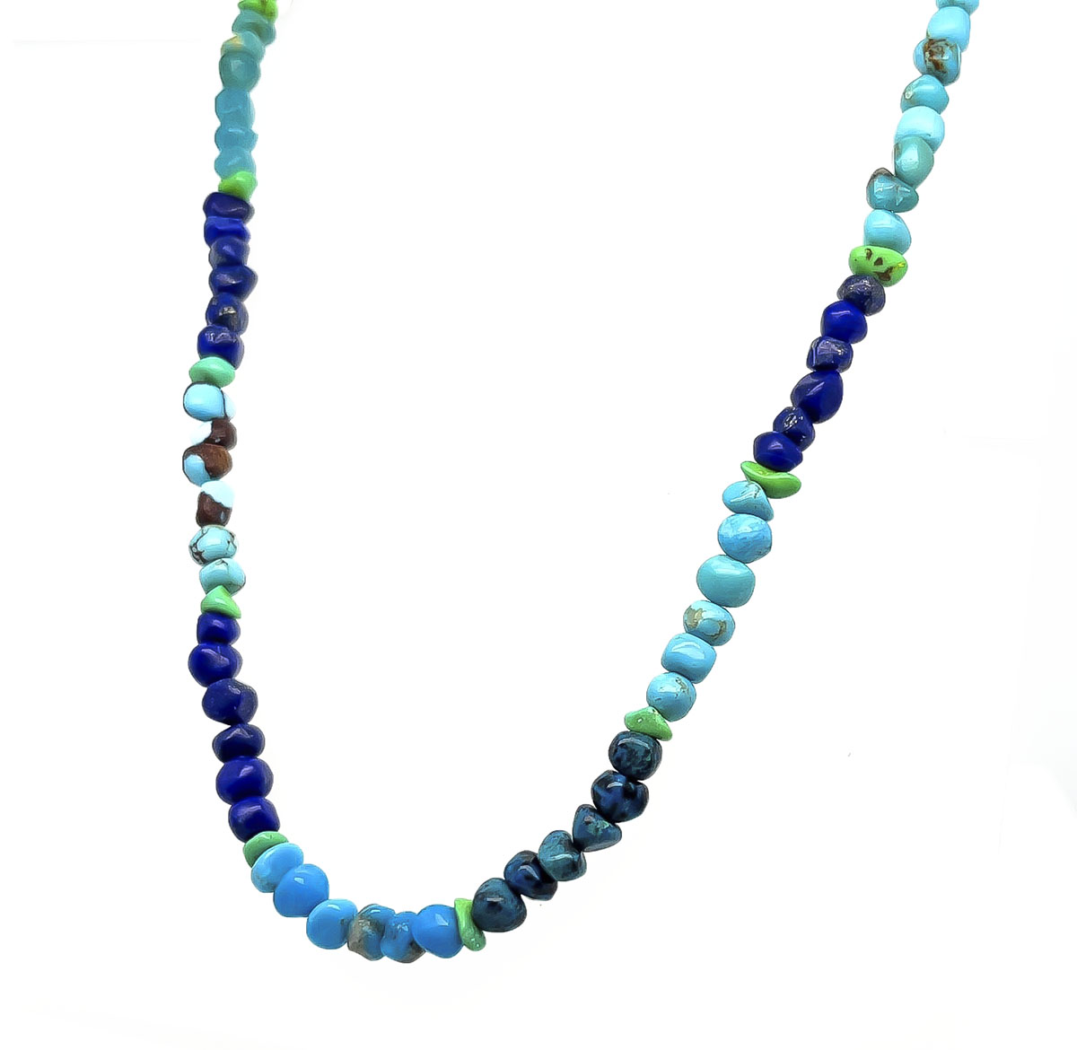 TURQUOISE AND LAPIS NECKLACE - Becky Thatcher Designs